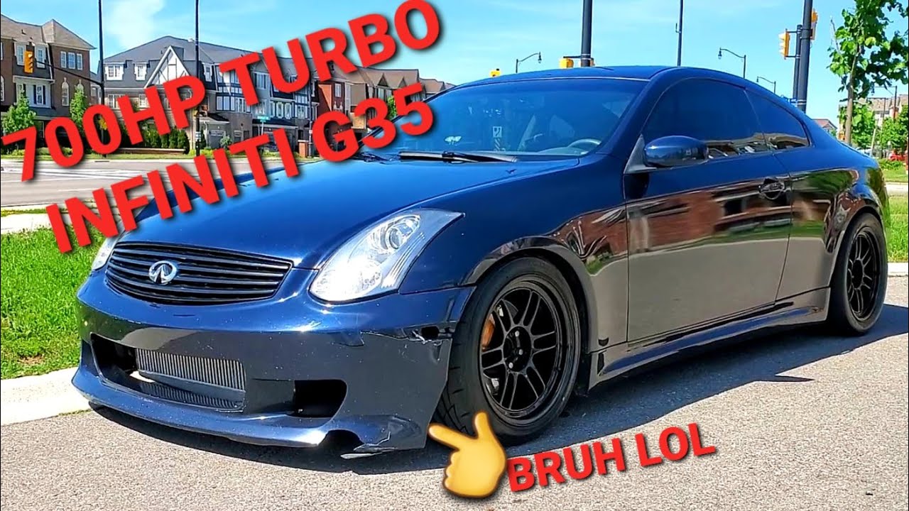 INFINITI G35 SETUP FOR 700WHP POWER TUNE - Will It Make It? - YouTube