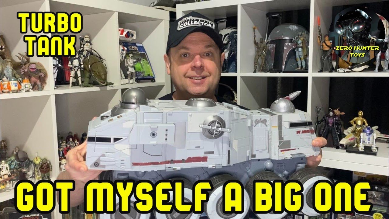 Star Wars 3.75 Scale Hasbro AT-TE and Turbo Tank The Clone Wars ...