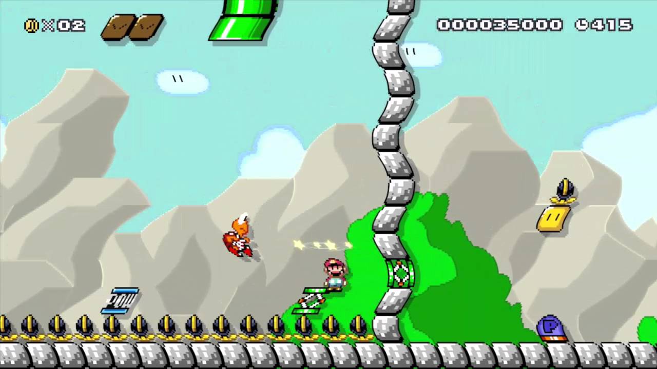 [0127] Wii U: Super Mario Maker - (Japanese Stage). - YouTube