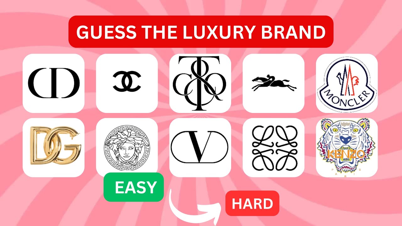 Guess the Luxury Designer Brand Logo Quiz: Can You Identify 50 Icons ...