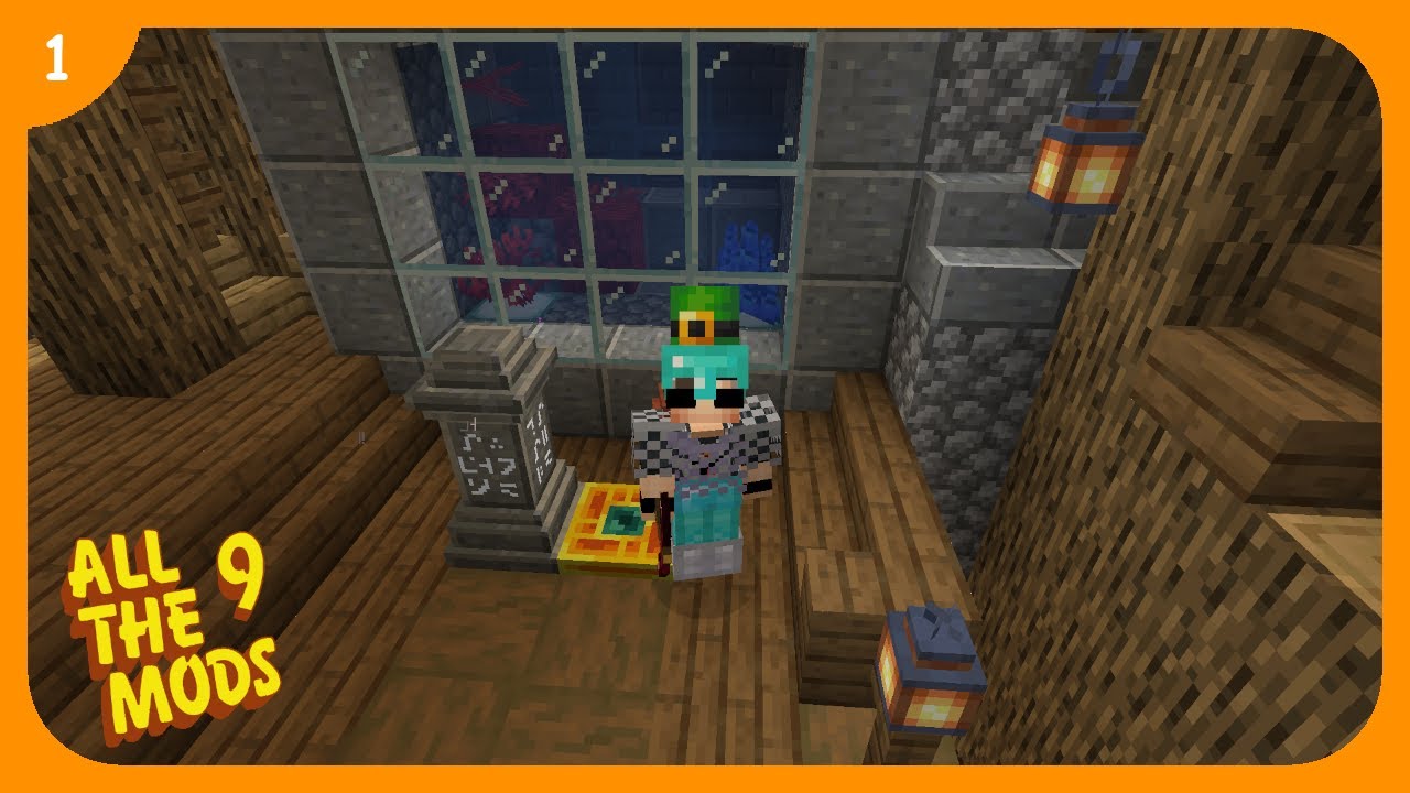 All The Mods 9: Episode 1 - Diving into the Deep Dark - YouTube