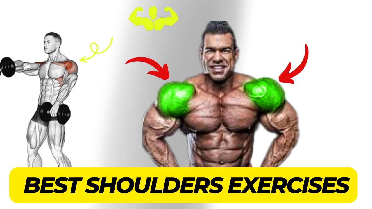 Shoulders Exercises (Best for Shoulder Growth) - YouTube