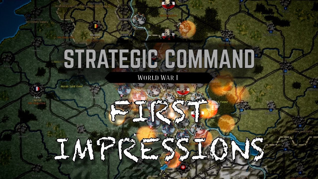Strategic Command World War 1 Sneak Peak!!! - YouTube