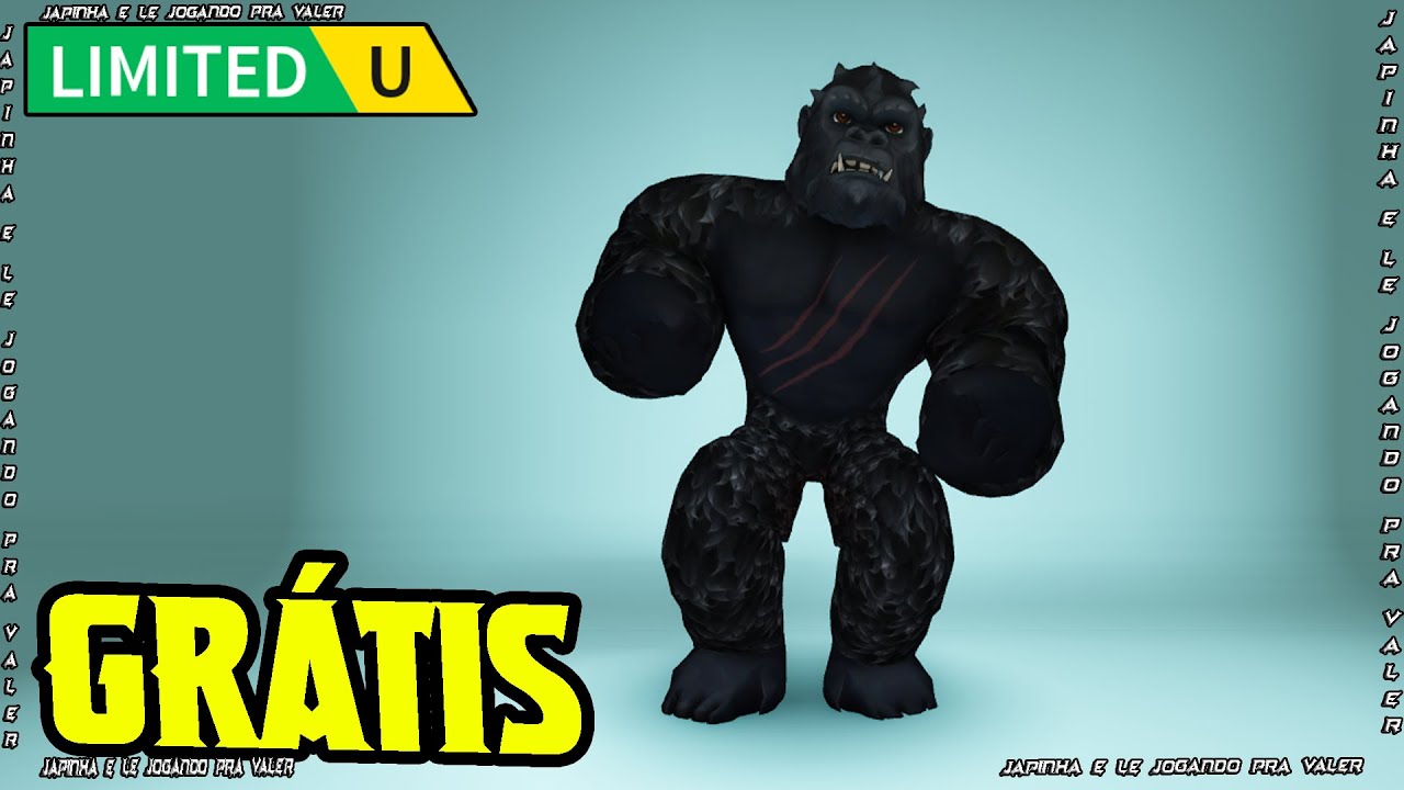 PEGUE RAPIDO 35K DE COPIAS Terno de Kong Limited UGC GRÁTIS NO ROBLOX ...