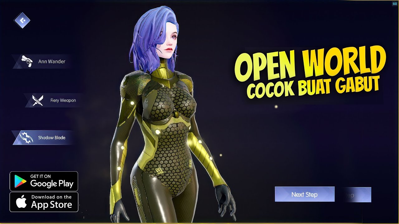 WUIH MANTAP! CYBER REALM OPEN WORLD GAME ANDROID - YouTube