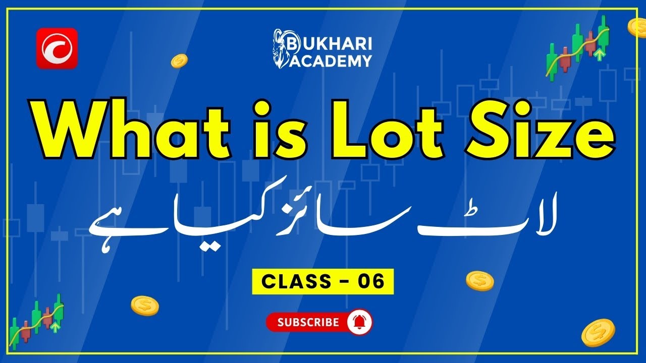 What is Lot Size | Class 6 | Free Basics Course | Bukhari Forex Academy ...
