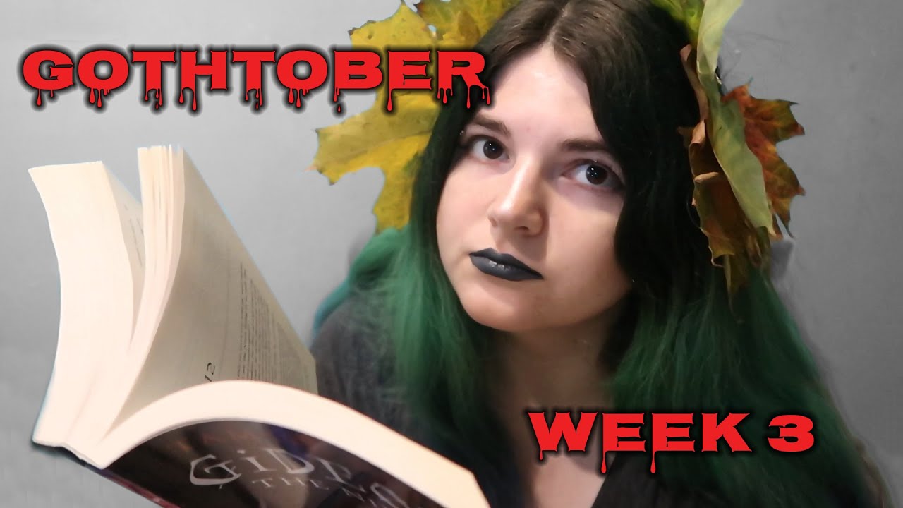 GOTHTOBER VLOG WEEK 3, Readathon Vlog | Stray cat found a home and I ...
