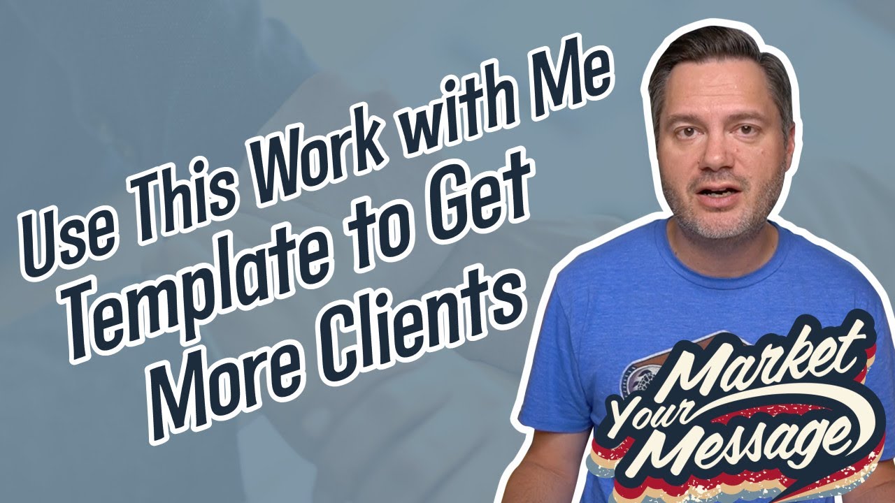 Use This Work with Me Template to Get More Clients - YouTube