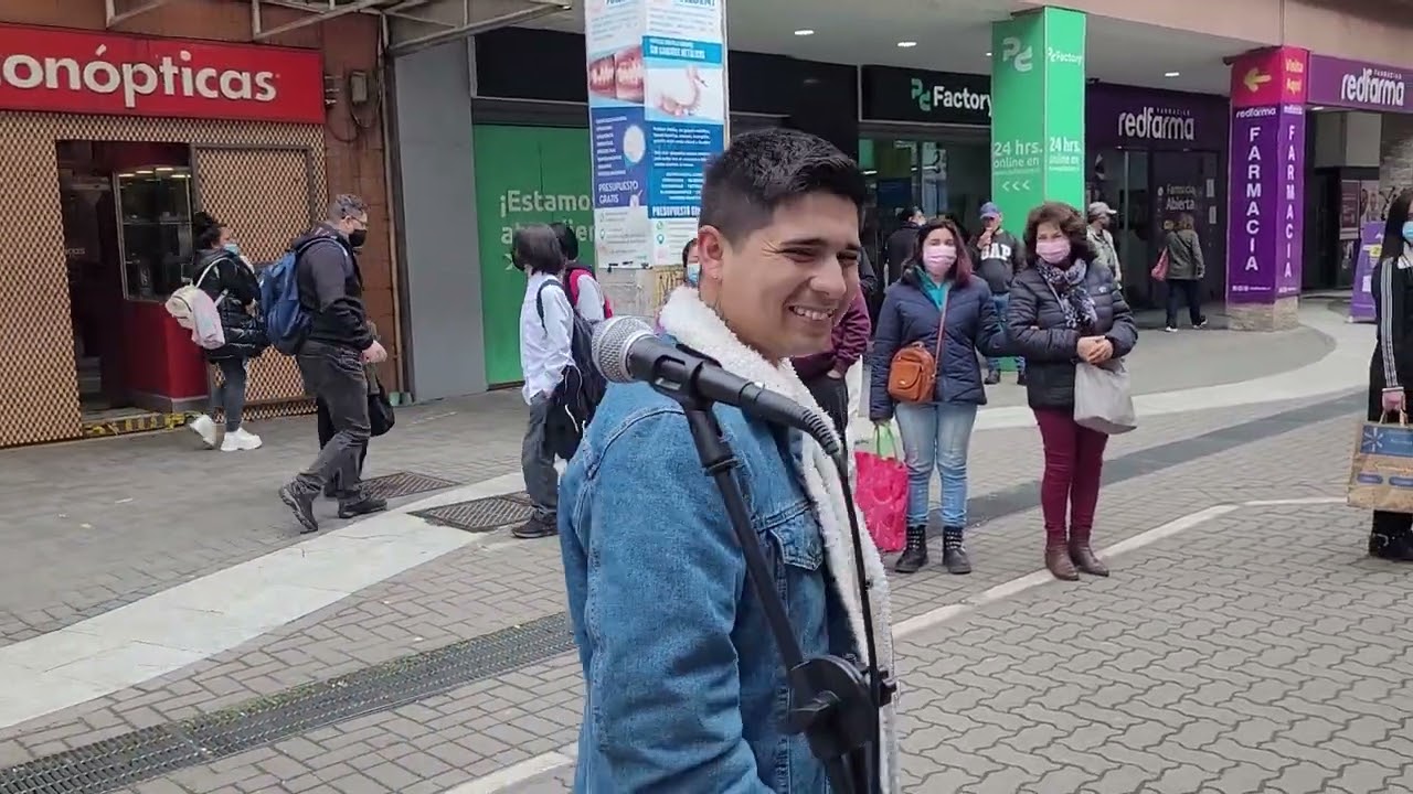 Jordan Matamala y su cover musical.(grabado por Richard RF) - YouTube