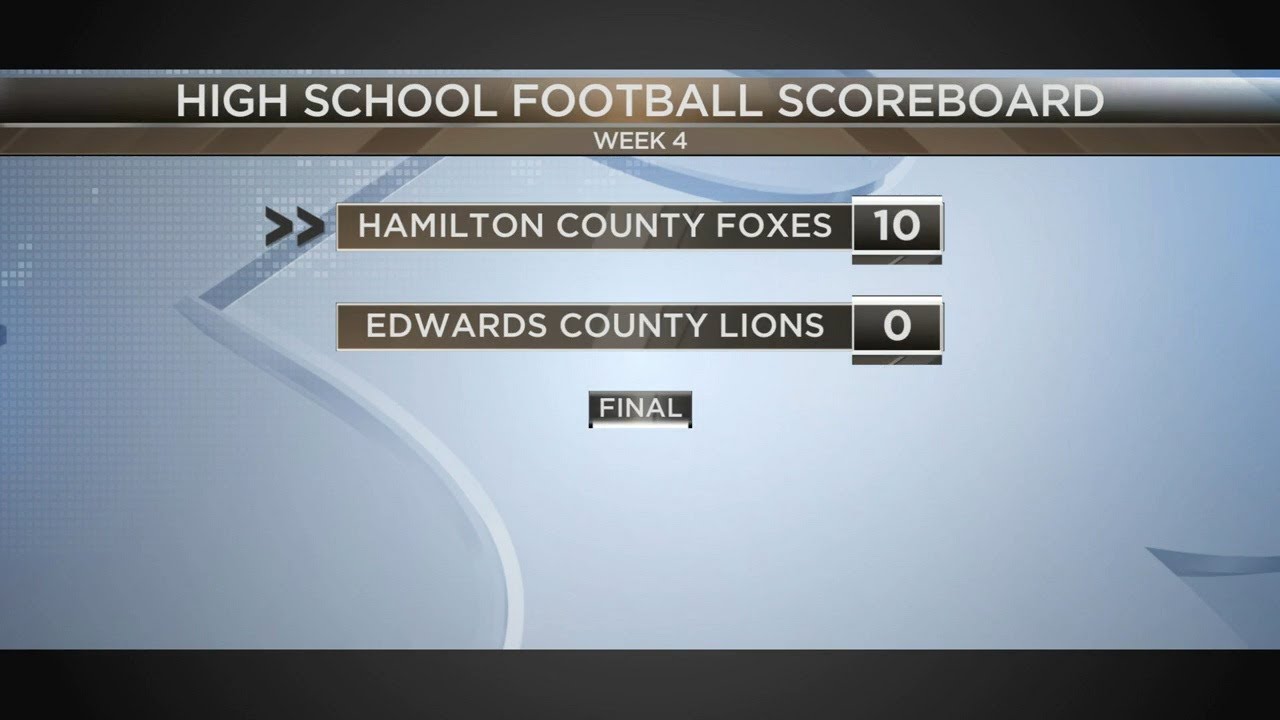 Hamilton County beats Edwards County 10-0 in high school football - YouTube