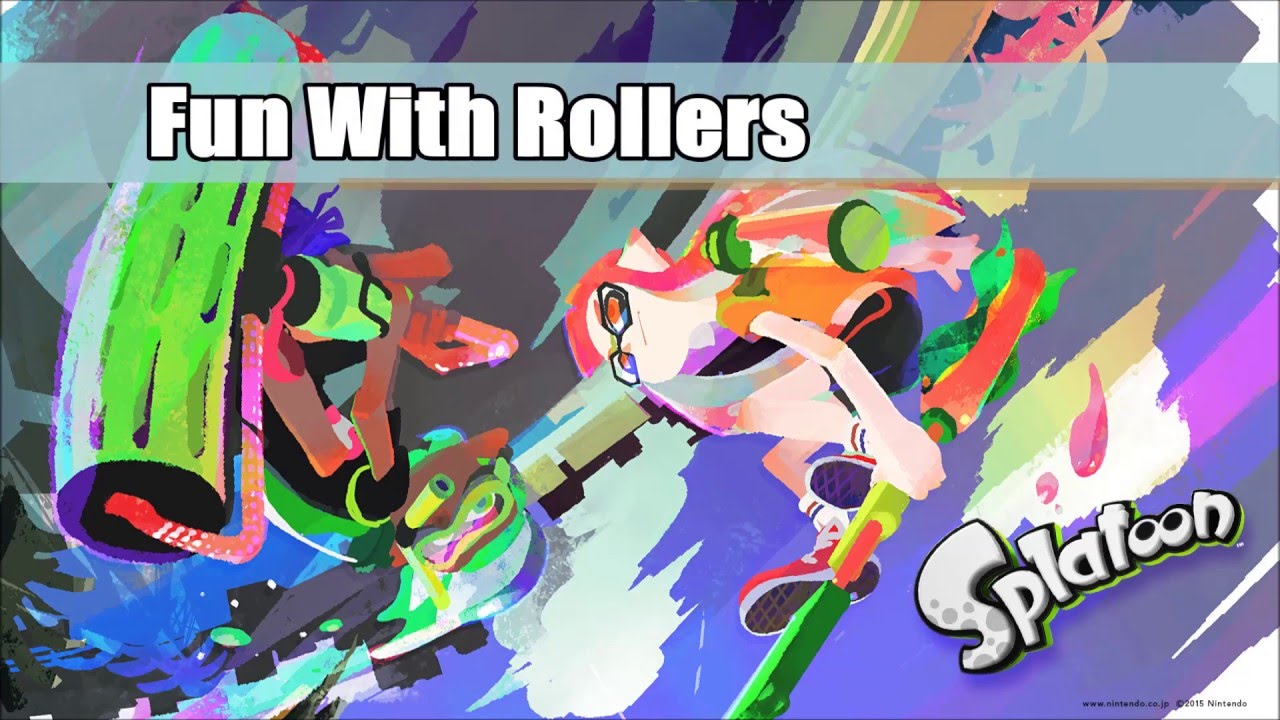 Splatoon - Fun With Rollers - YouTube