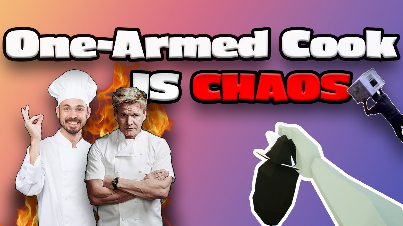 One-Armed Cook is ABSOULTE CHAOS (One Armed Cook Funny Moments) - YouTube
