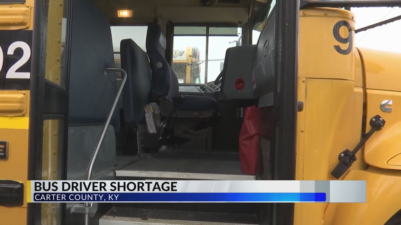 Carter County Schools cut school bus routes - YouTube