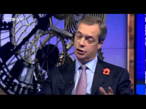 Andrew Neil interview Nick Farage leader of UKIP - YouTube