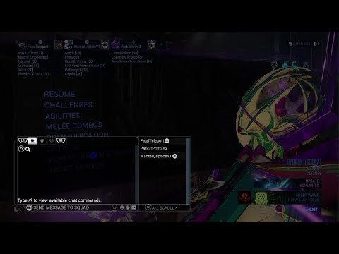 Warframe: Damage Decoy Nova + Full Mecha Set + Speed Molecular Prime