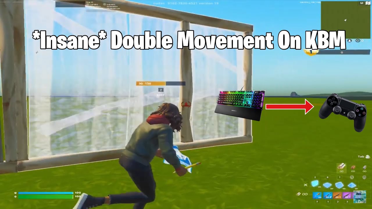 *New* How To Get Double Movement For Keyboard and Mouse in FORTNITE ...