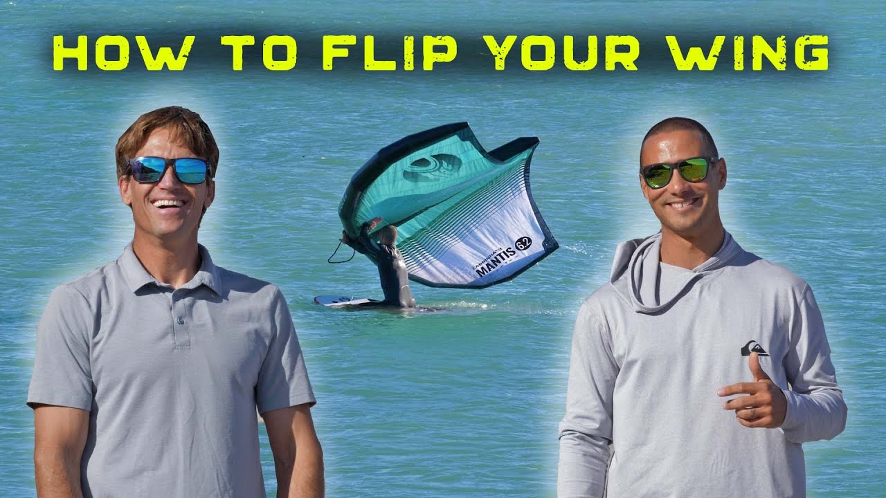 How to flip your wing | WING FOIL 101 - YouTube