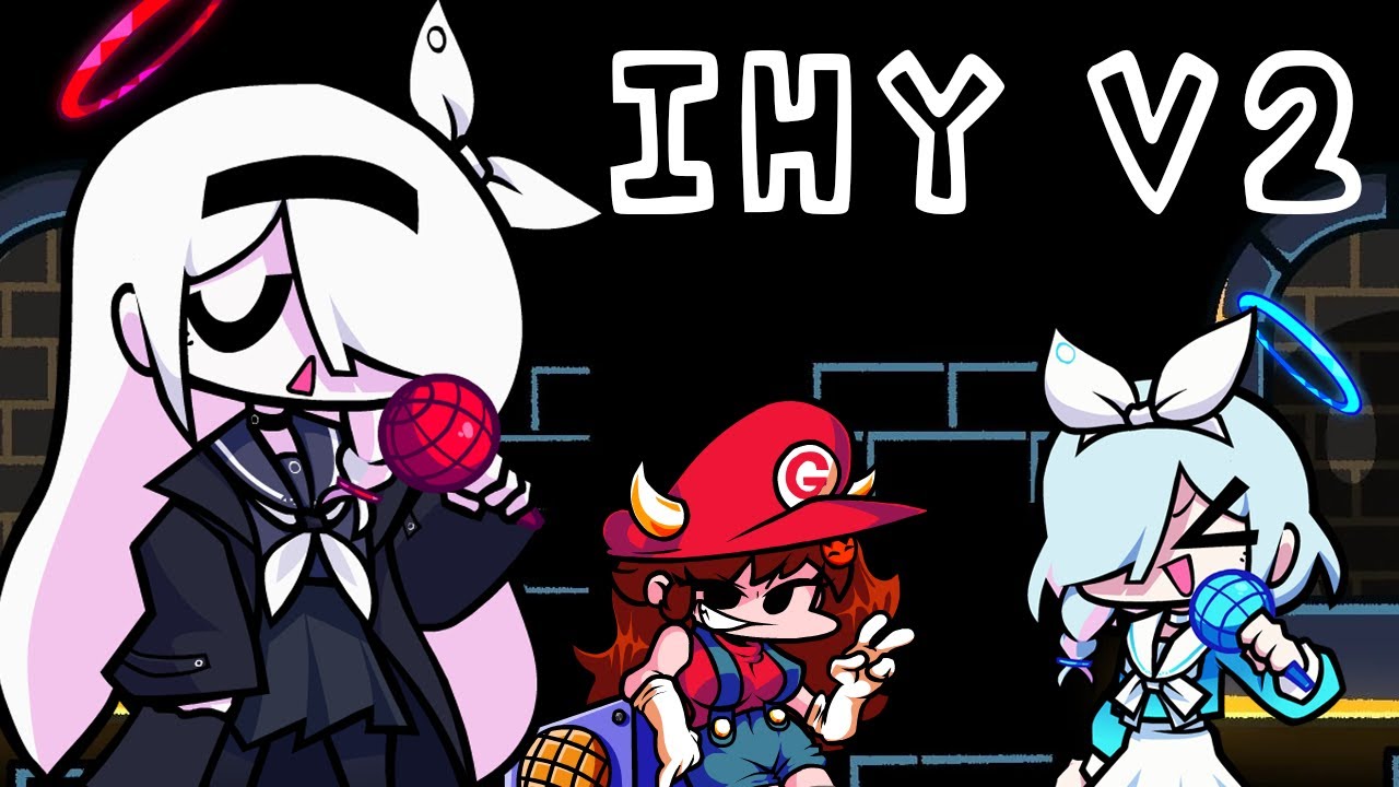 I HATE YOU V2 - But it's PLANA Vs. ARONA [FNF Mario Madness x Blue ...