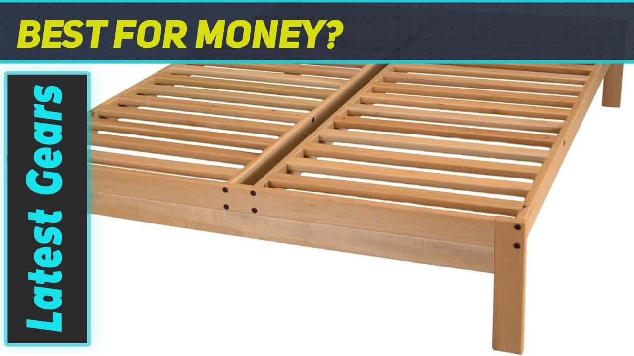 KD Frames Nomad Platform Bed Best Wooden Bed Frame for Durability - YouTube