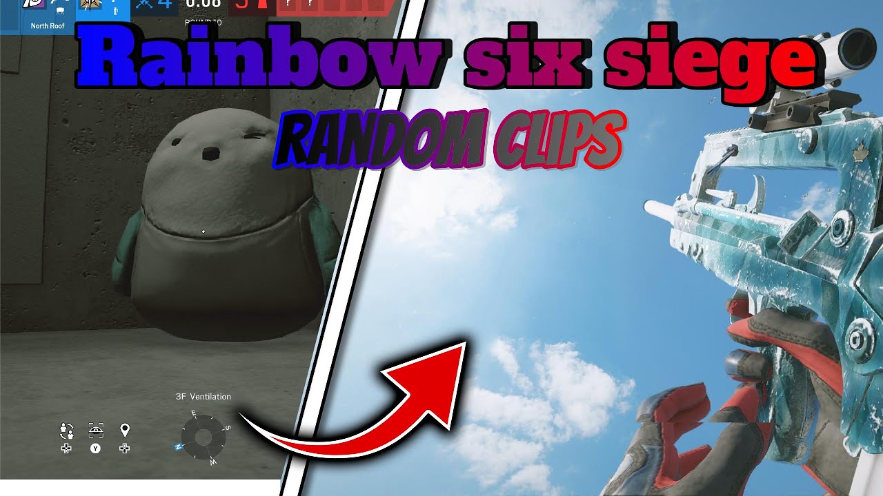 (Rainbow six siege) Random Clips - YouTube