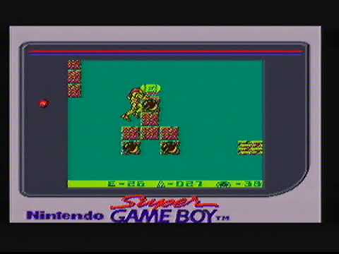 Metroid II Return of Samus: Getting the Ice Beam - Super Game Boy - YouTube