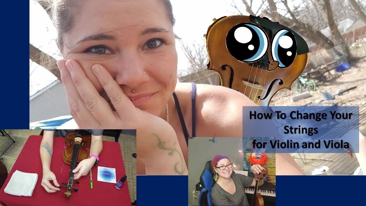 How to Restring a Violin/Viola - YouTube