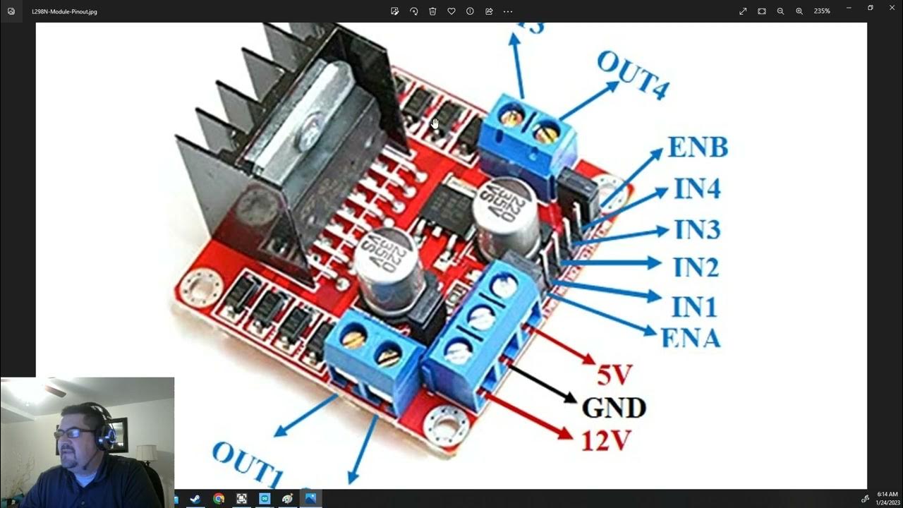 L298N Dual Motor control on Arduino - YouTube