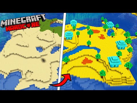 I Built the Most Expensive Island in Minecraft Hardcore!! - YouTube