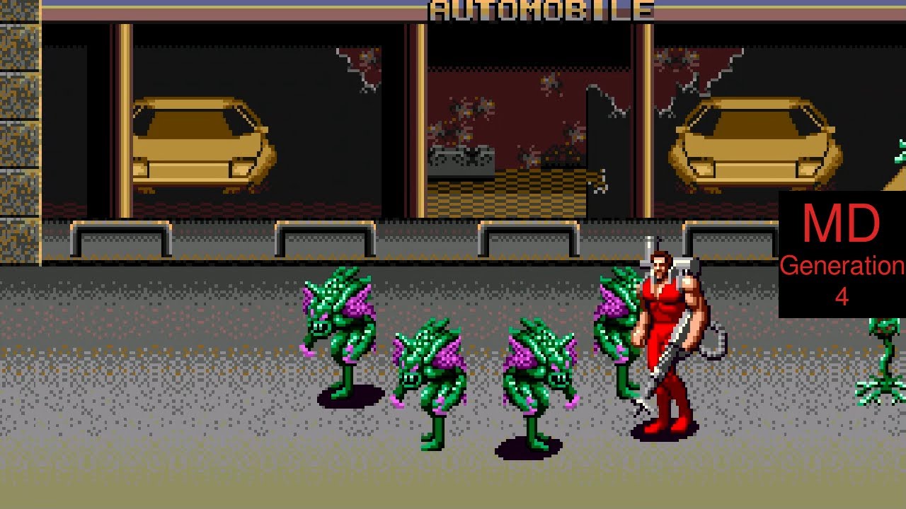 Alien Storm Mega Drive (MD) Gameplay - YouTube