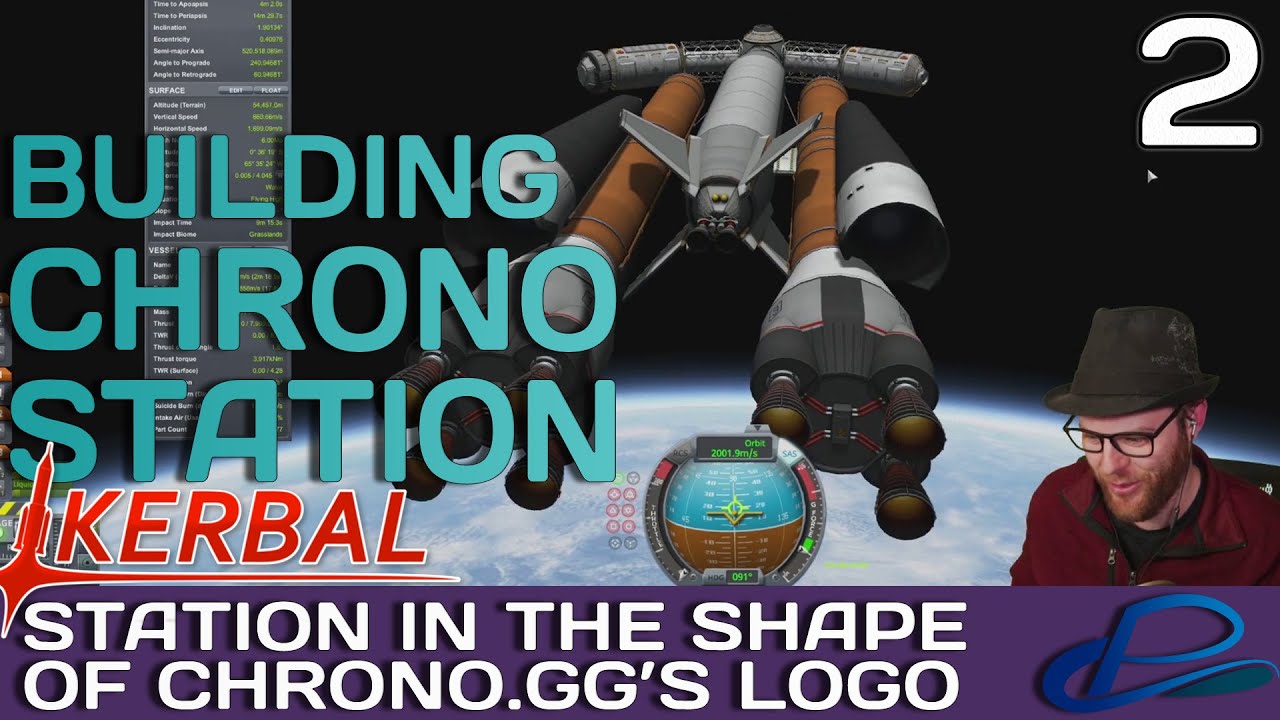 CENTER DEPLOYMENT - Kerbal Space Program Station Build - Part 02 - KSP ...