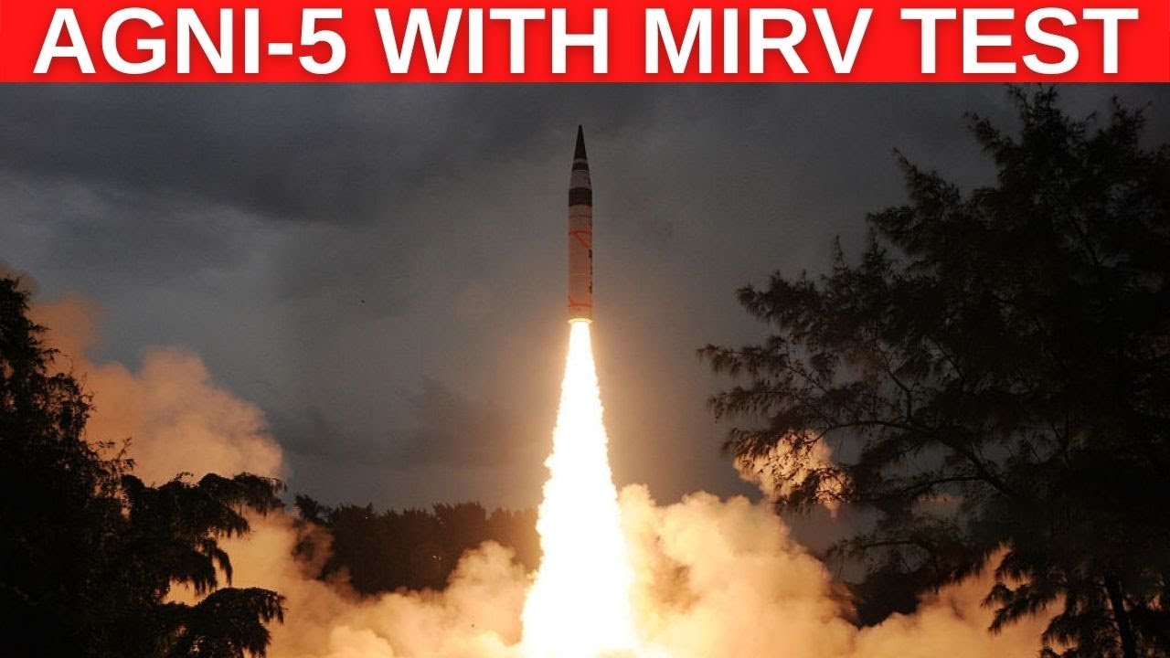 India Might test MIRV Agn!-5 on 23 September - YouTube