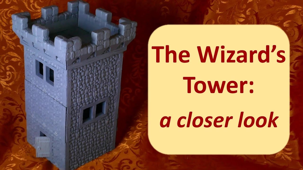 A closer look at the Wizard's Tower - YouTube