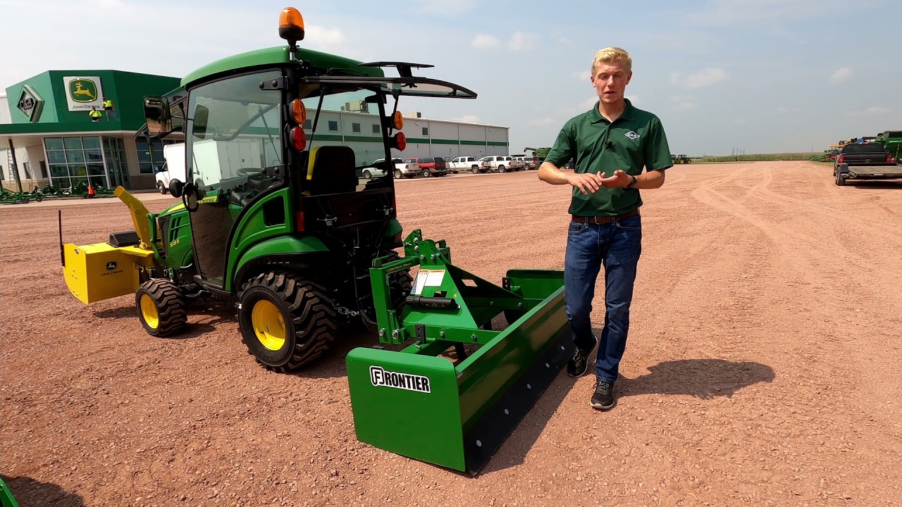 C & B Operations: Frontier Attachments for John Deere Compact and Sub ...
