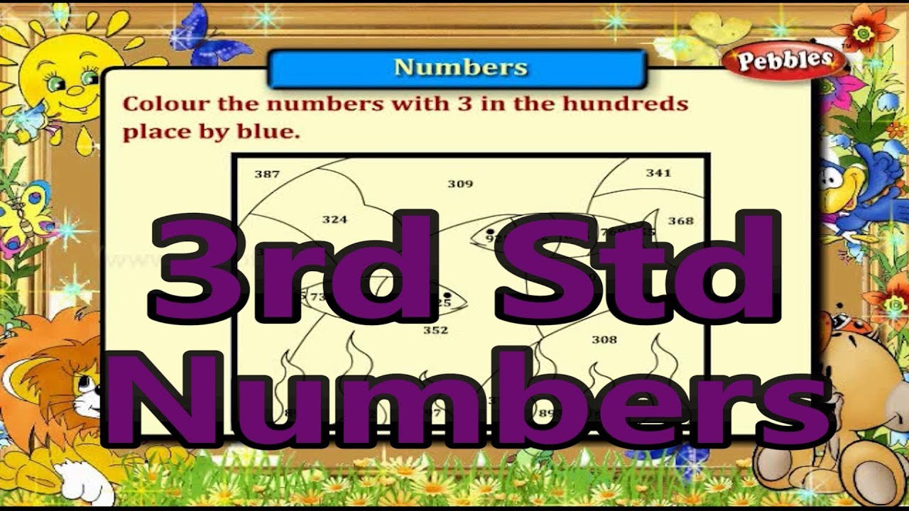 Numbers || 3th std Maths Syllabus || Exercises and Activities || Easy ...