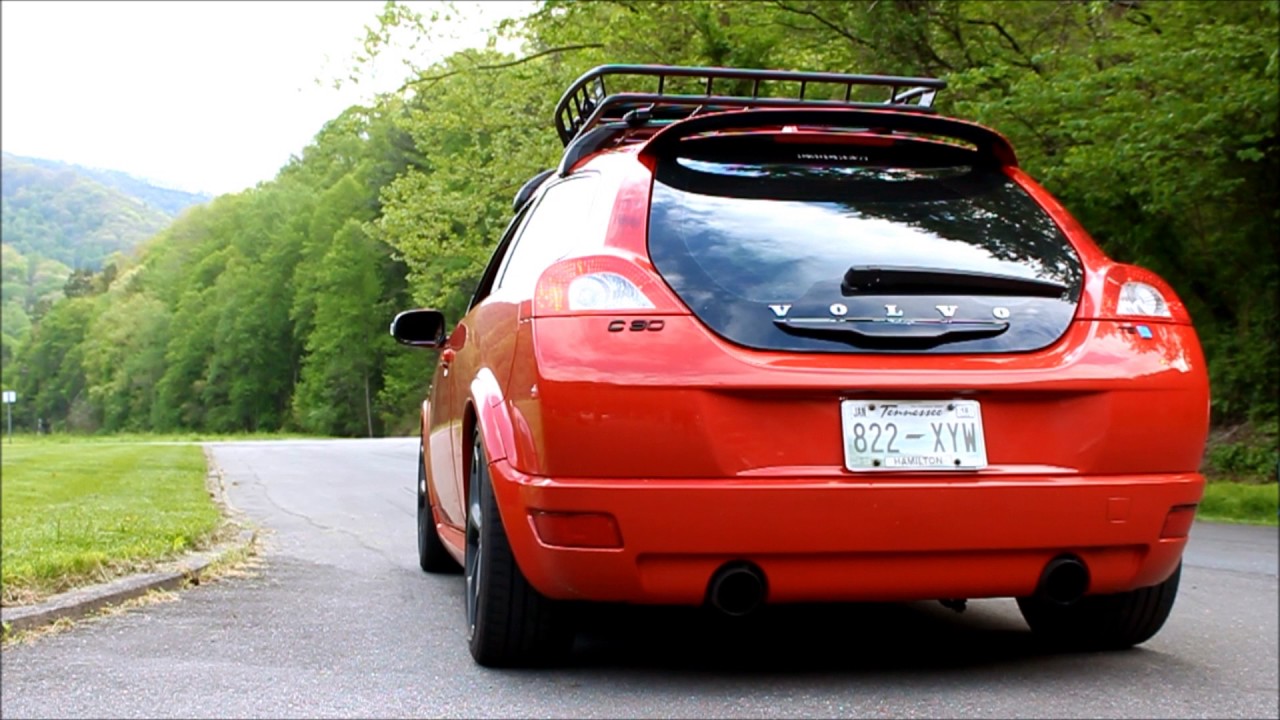 Volvo C30, K04 Turbo, Manzo DP, Muffler Delete - Macthias - YouTube