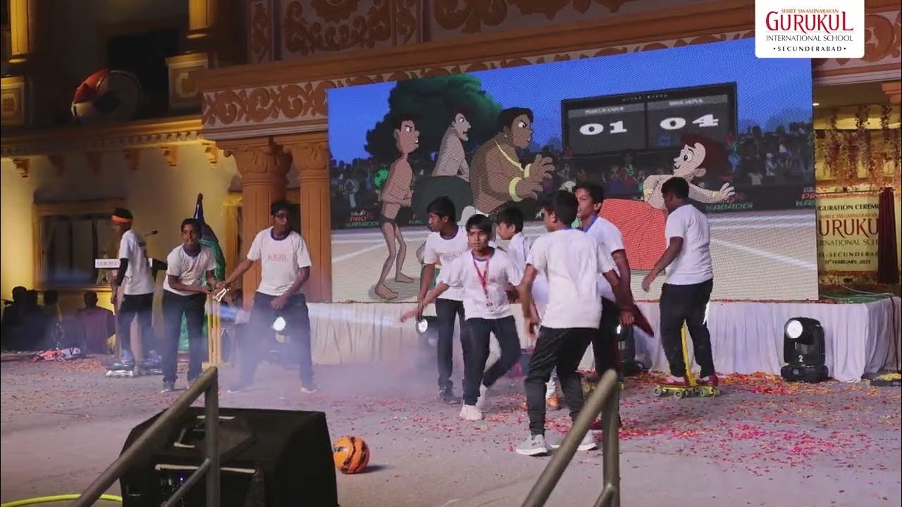 Sports Dance | Gurukul Secunderabad Inauguration | Shree Swaminarayan Gurukul - YouTube