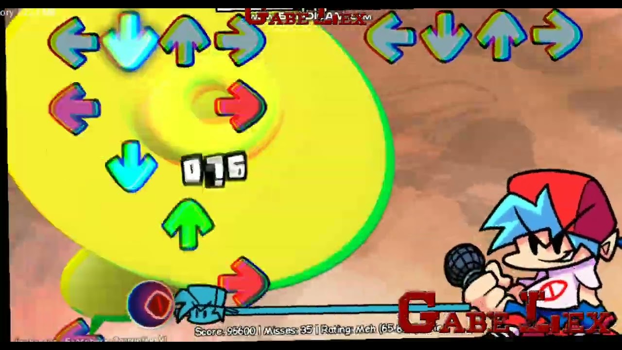 Fnf Exospheric Corruption Diaphonous V1 Gameplay - YouTube