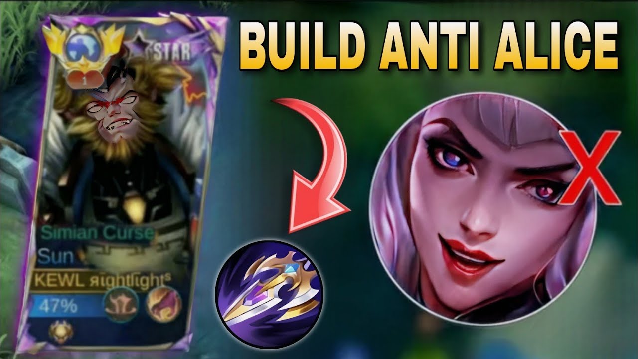 CARA MAIN SUN HYPER VS ALICE | SUN REVAMP BUILD | TOP SUN MOBILE ...