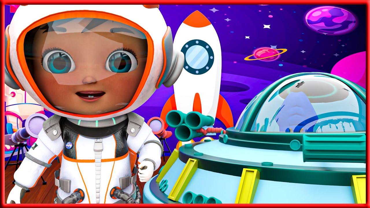 I Am a Spaceman 16 Min | Toddler Fun Learning - By Banana Coco Cartoon ...