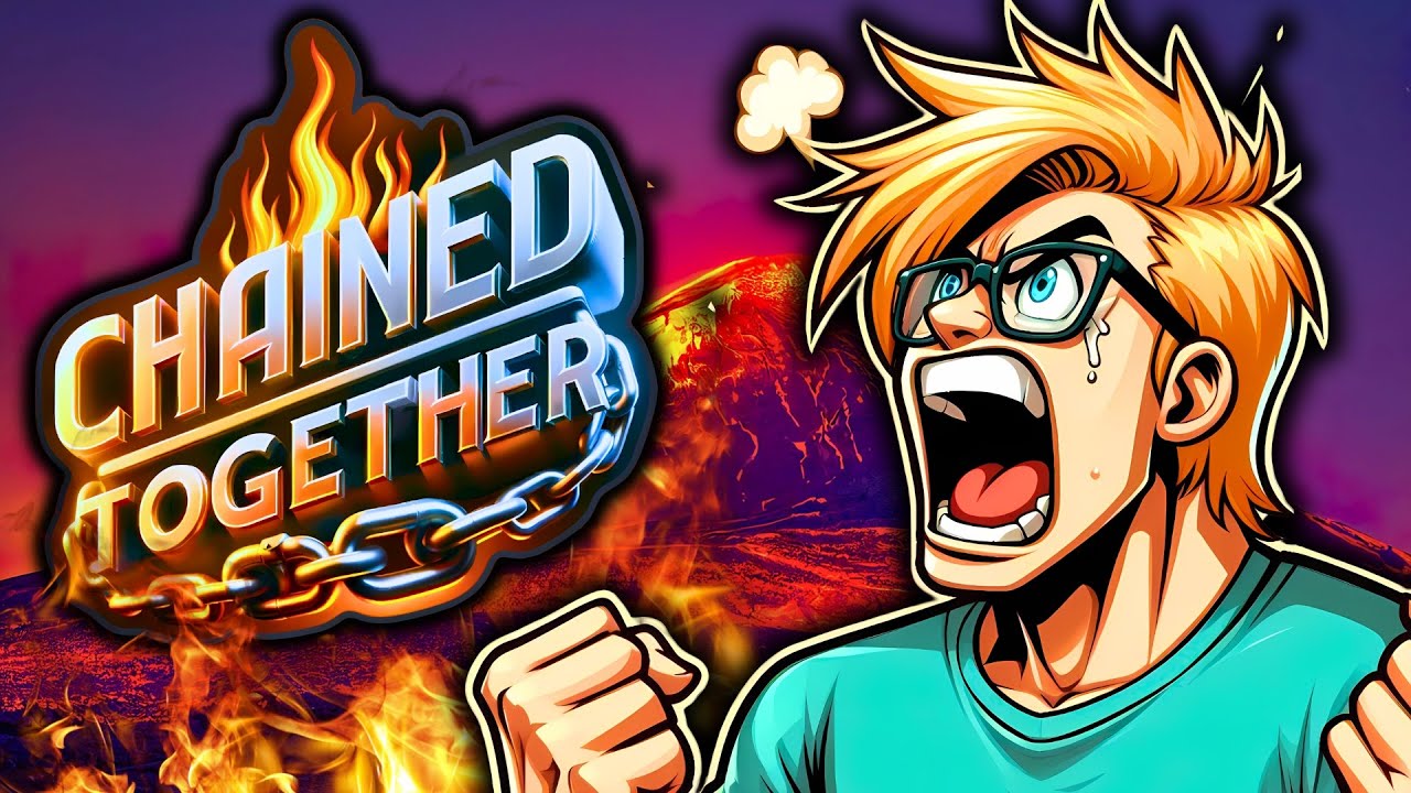 chained together, running from lava as the fastest person ever - YouTube