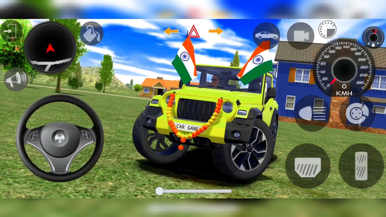 Modified Mahindra Thar 👿 Games:Indian Yelo Thar (Gadi Wala Games)Car ...