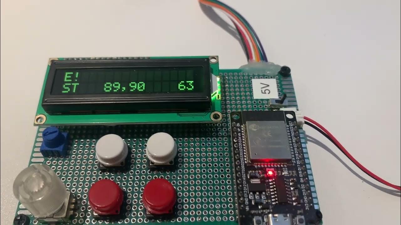 ESP32, SI4703 and SI470X Arduino Library with RDS support - YouTube
