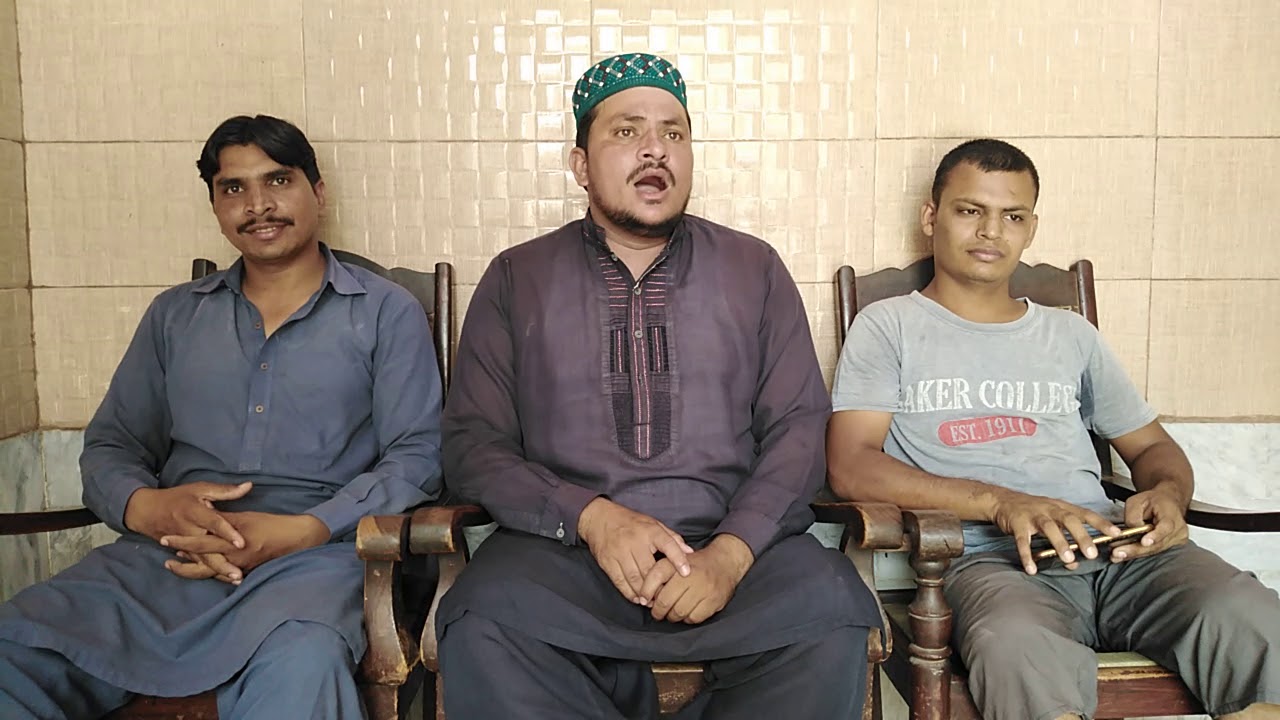 javeed ali sajjan klam tanga hazoor randiya - YouTube