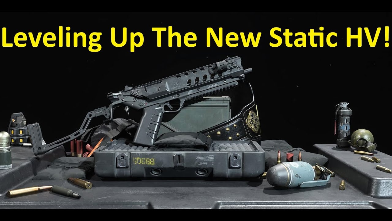 Leveling Up The New "Static HV" In MW3 Multiplayer & Warzone! (MW3 ...