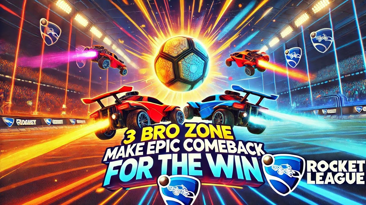 Epic Rocket League Comeback! Nick, Ben & Henry’s Unbelievable Team ...