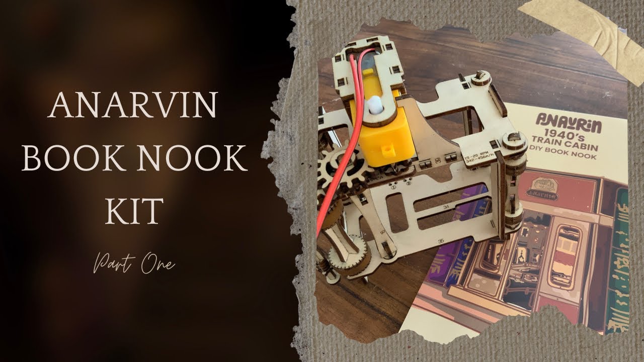 Anavrin 1940s Train Cabin Book Nook Unboxing & First Impressions ...