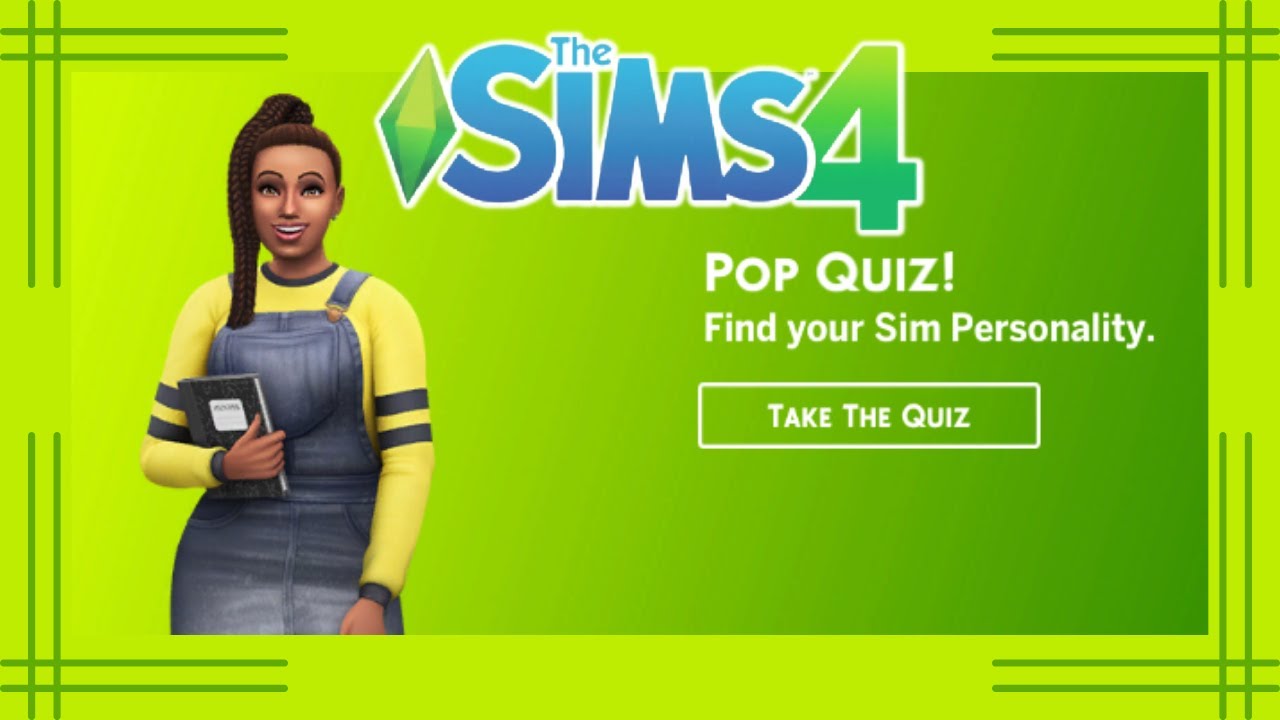 I took The Sims 4 Personality Quiz . . . and it quite accurate😂😇 - YouTube