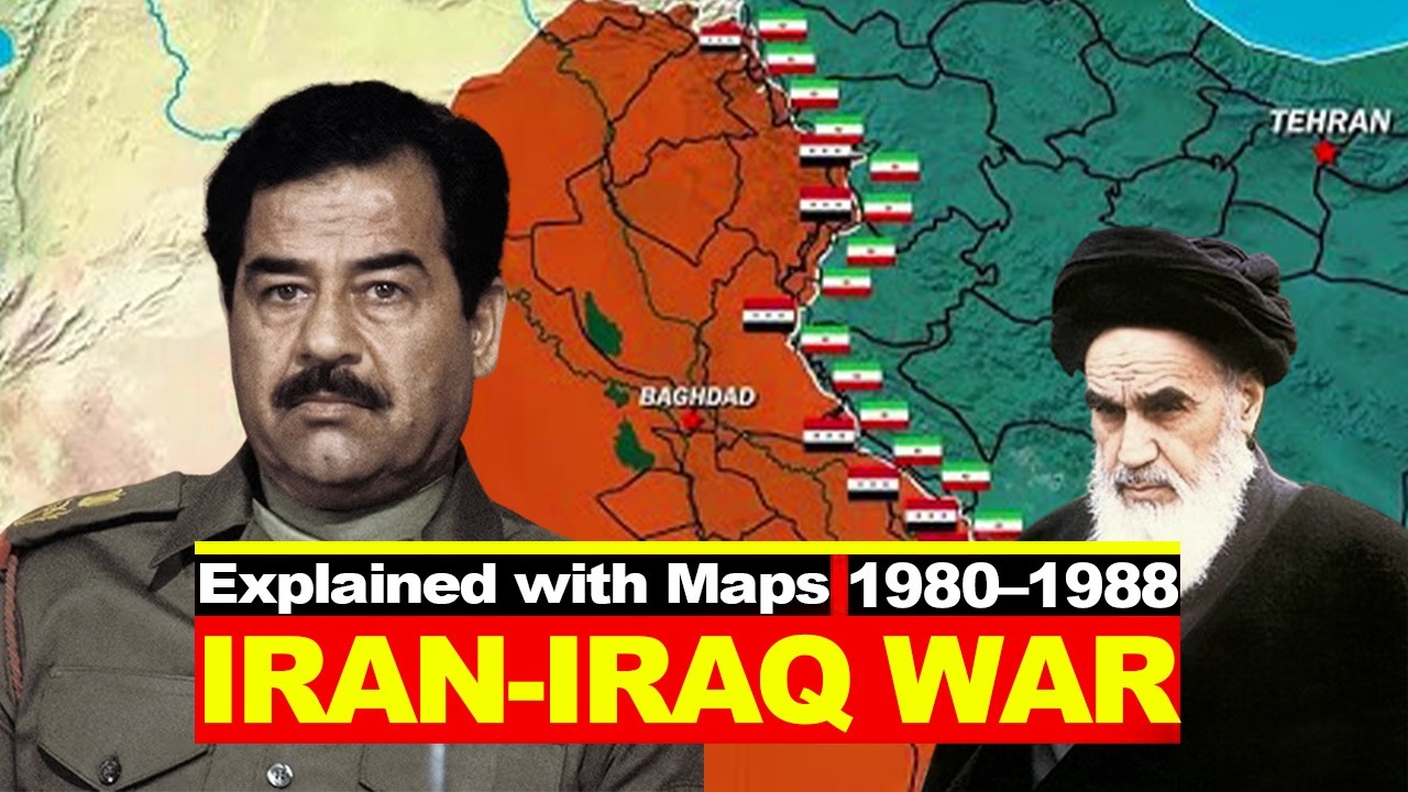 Iran-Iraq War (1980-1988) with 3D Animation - YouTube