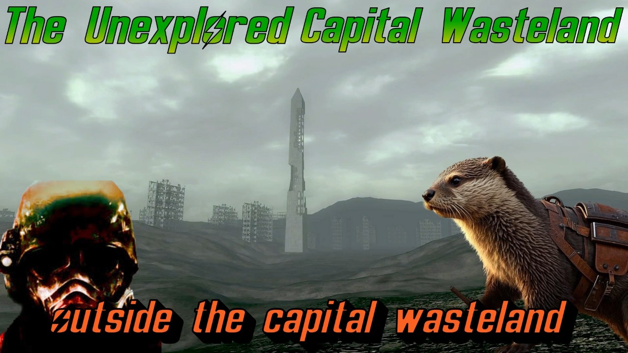 The Unexplored Capital Wasteland: outside the capital wasteland - YouTube