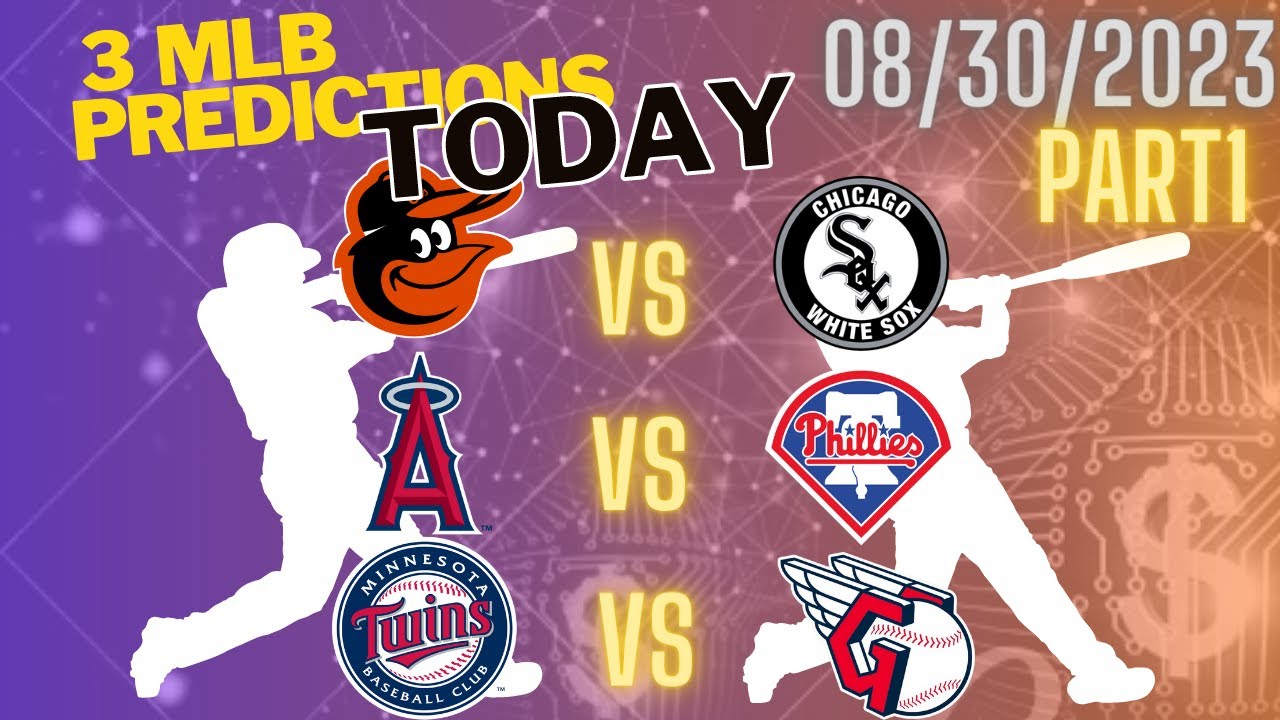 5 Mlb Predictions Today 8/30/23 Mlb Picks And Predictions Today mlb ...